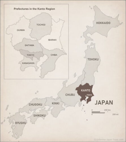Kanto Region - Unfamiliar Japan Tours